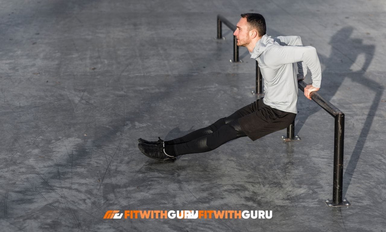 7 Calisthenics Dip Bars Moves for Upper Body | FitWithGuru